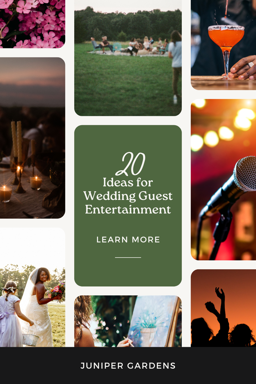 20 Ideas for Fun & Unique Wedding Guest Experiences » Juniper Gardens